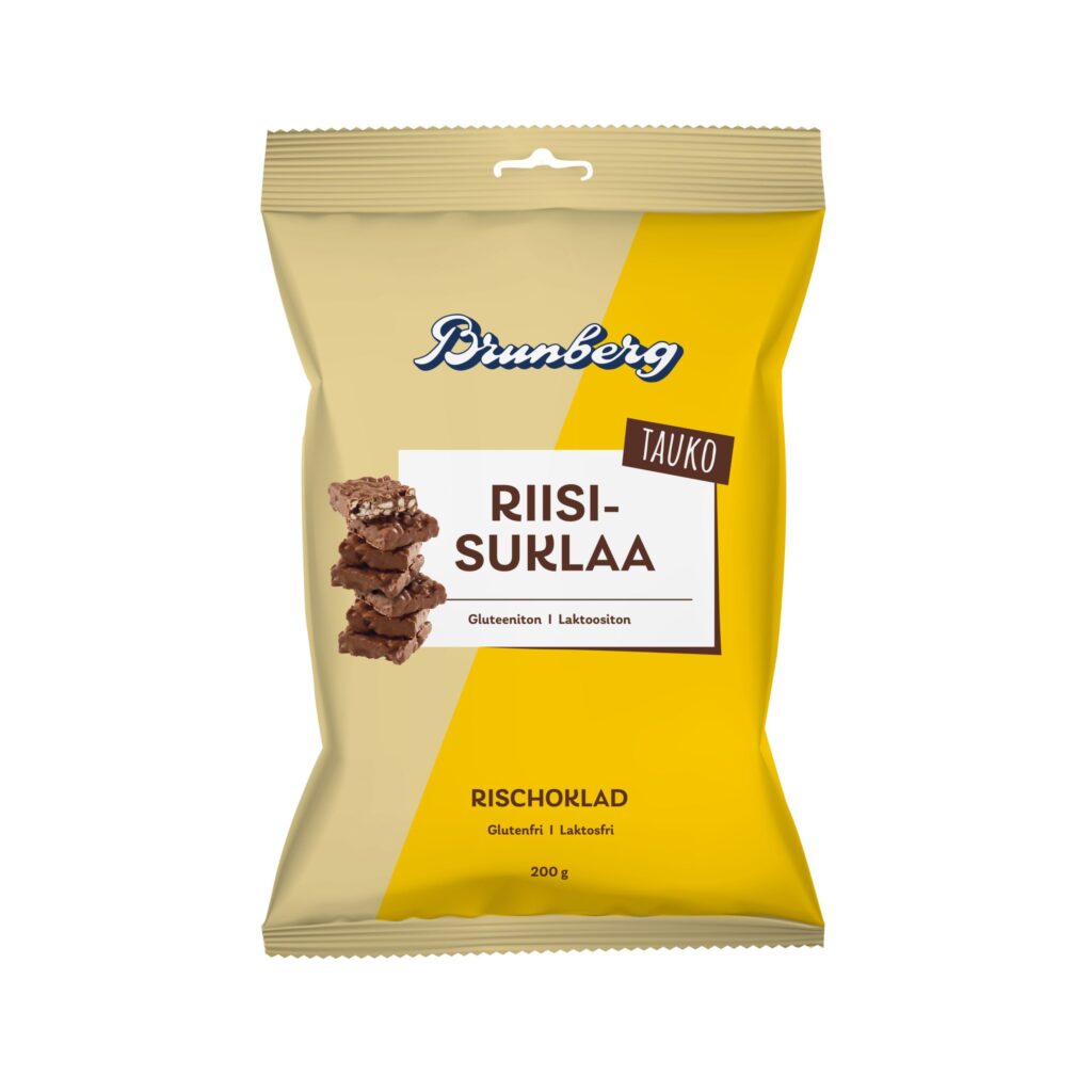 Brunberg Tauko Riisisuklaa 200g